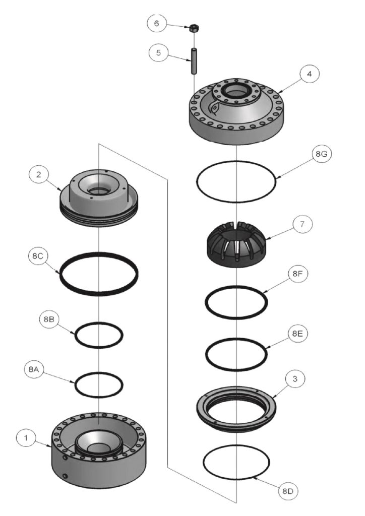Annular BOP Spare Parts - INTEGRATED® Equipment, Inc