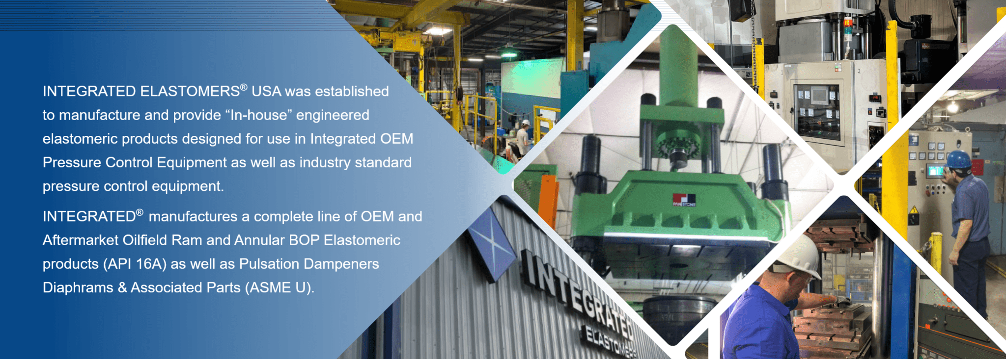 Ram BOP Front Packers, Top Seals & Door Seals - Integrated Equipment